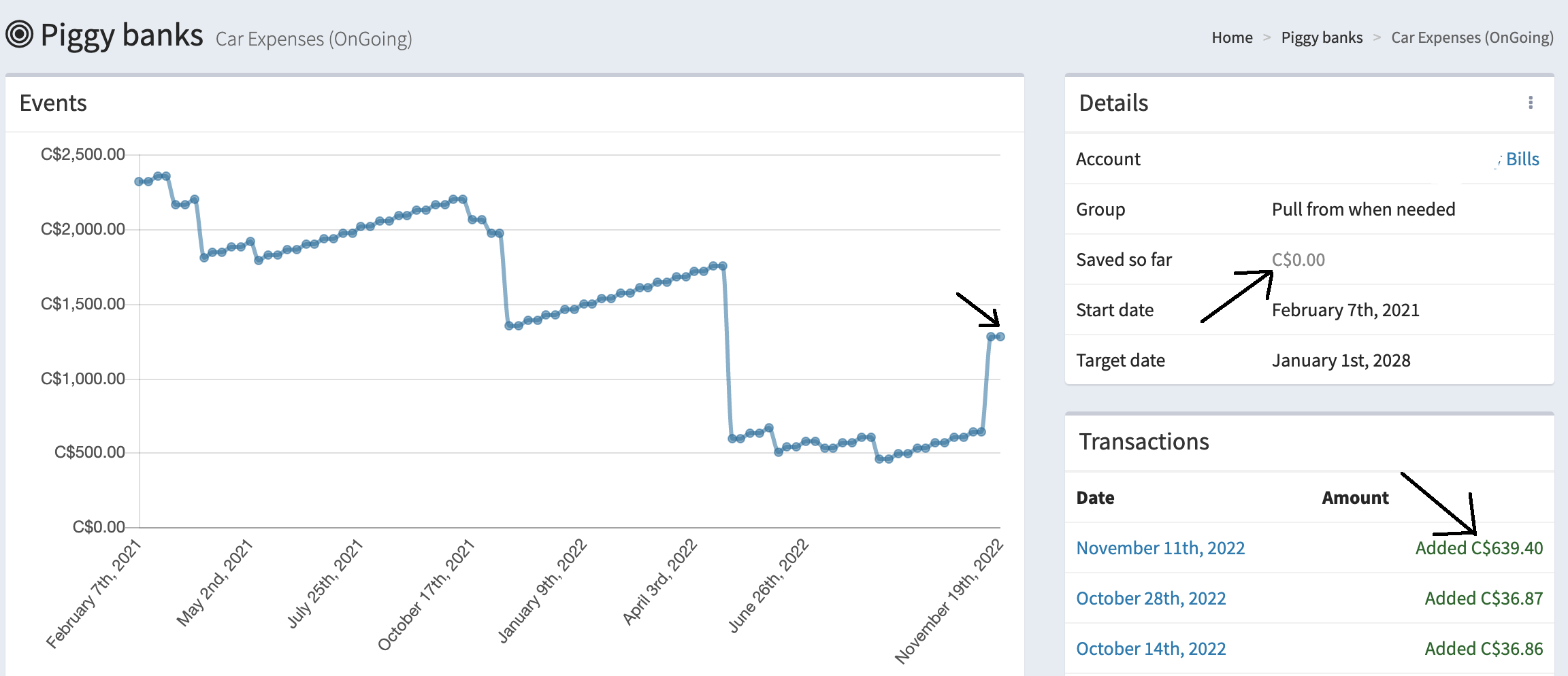 Piggybank - Saved reset to 0 · Issue #6665 · firefly-iii/firefly-iii · GitHub