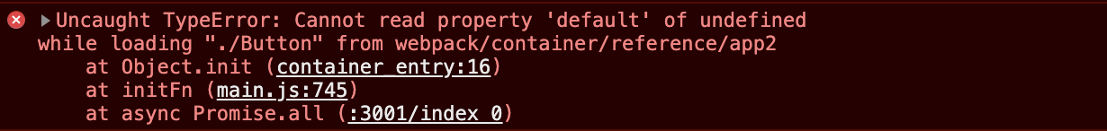 [Module Federation] If shared scope is not specified, federation fails ...