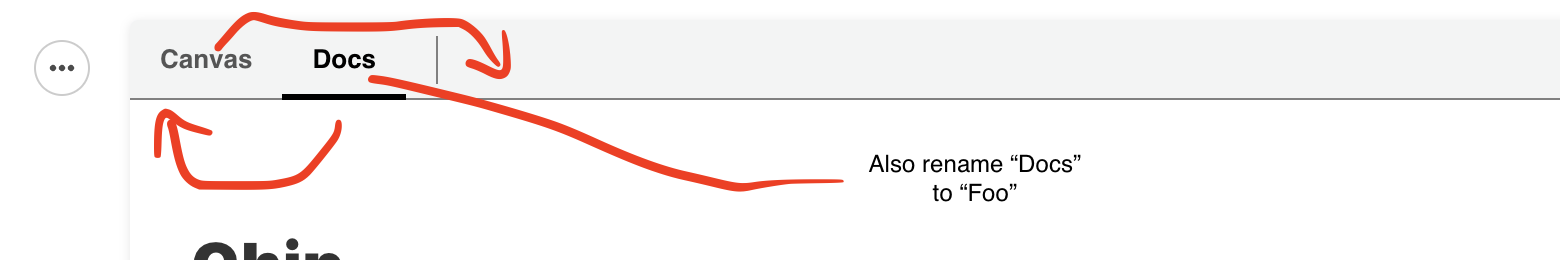 Be able to change order of "Docs" & rename it · Issue #9762 · storybookjs/storybook · GitHub