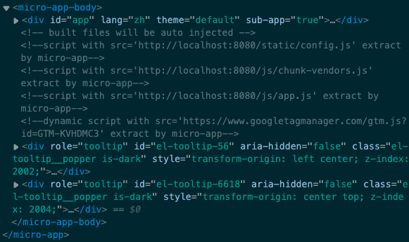 子應用中 document.body 指向主應用 而非 · Issue #277 · jd-opensource/micro-app · GitHub