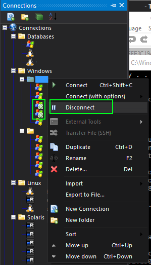 Closing Connection Improvement · Issue #1083 · mRemoteNG/mRemoteNG · GitHub