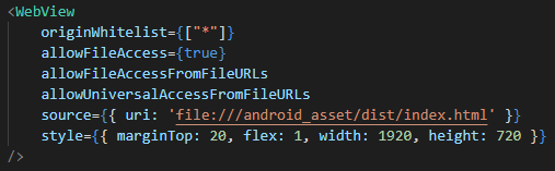 [Android] WebView Worker Cannot Access Local File via Fetch · Issue #1560 · react-native-webview ...