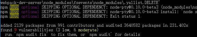 missing script: start · Issue #5990 · ant-design/ant-design-pro · GitHub
