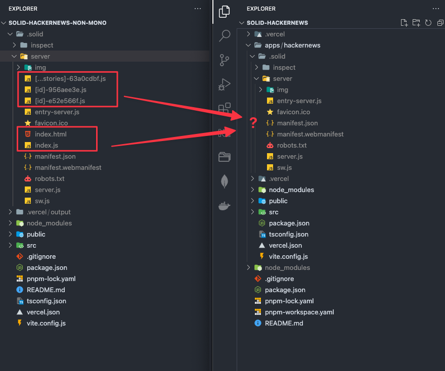 Solid Start Build Output Missing Routes When Run In Monorepo Structure · Issue 403 · Solidjs 6886