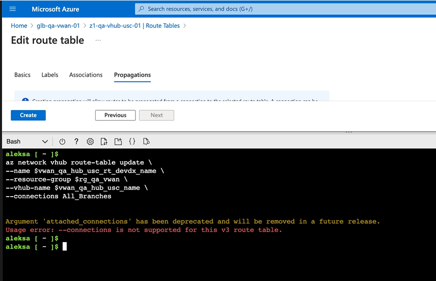 [Virtual WAN] Deprecate RTv2 CLI commands · Issue #24629 · Azure/azure-cli · GitHub