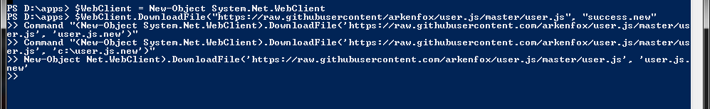 updater.bat suddenly stopped working · Issue #1092 · arkenfox/user.js · GitHub