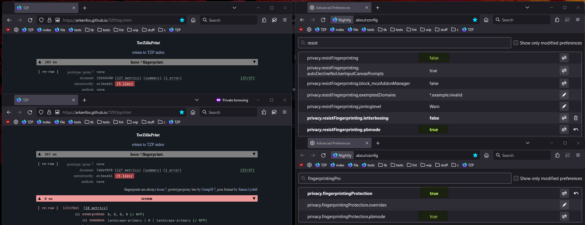 FPP/RFP STR [1851816] · Issue #1717 · arkenfox/user.js · GitHub