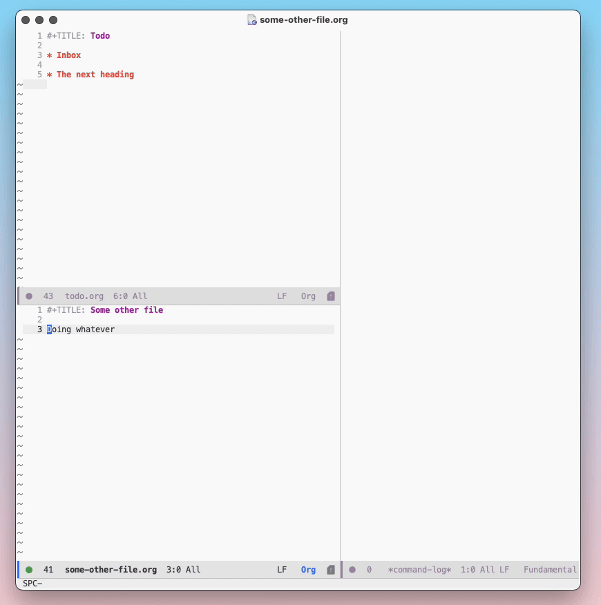 org-capture-kill indents next heading · Issue #5920 · doomemacs/doomemacs · GitHub
