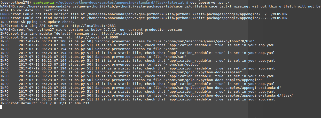 empty firefox browser · Issue #1014 · GoogleCloudPlatform/python-docs ...