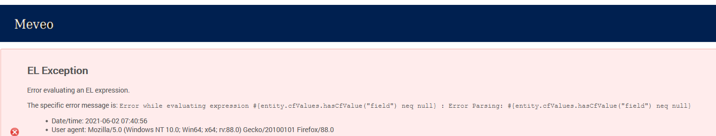 Error displaying CEI detail when a custom action has an EL parsing error · Issue #349 · meveo ...