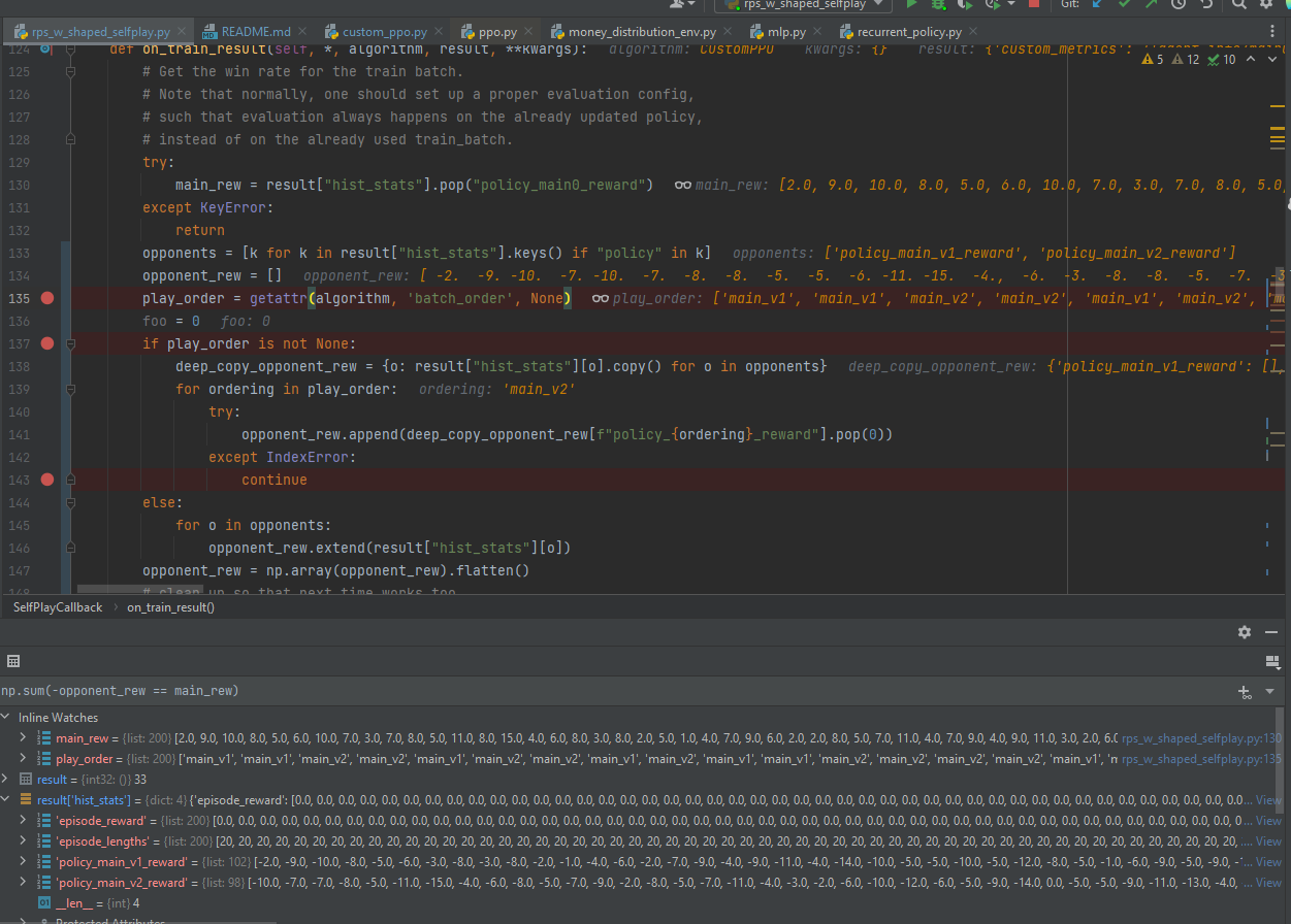 How to Implement Self Play with PPO? [rllib] · Issue #6669 · ray-project/ray · GitHub