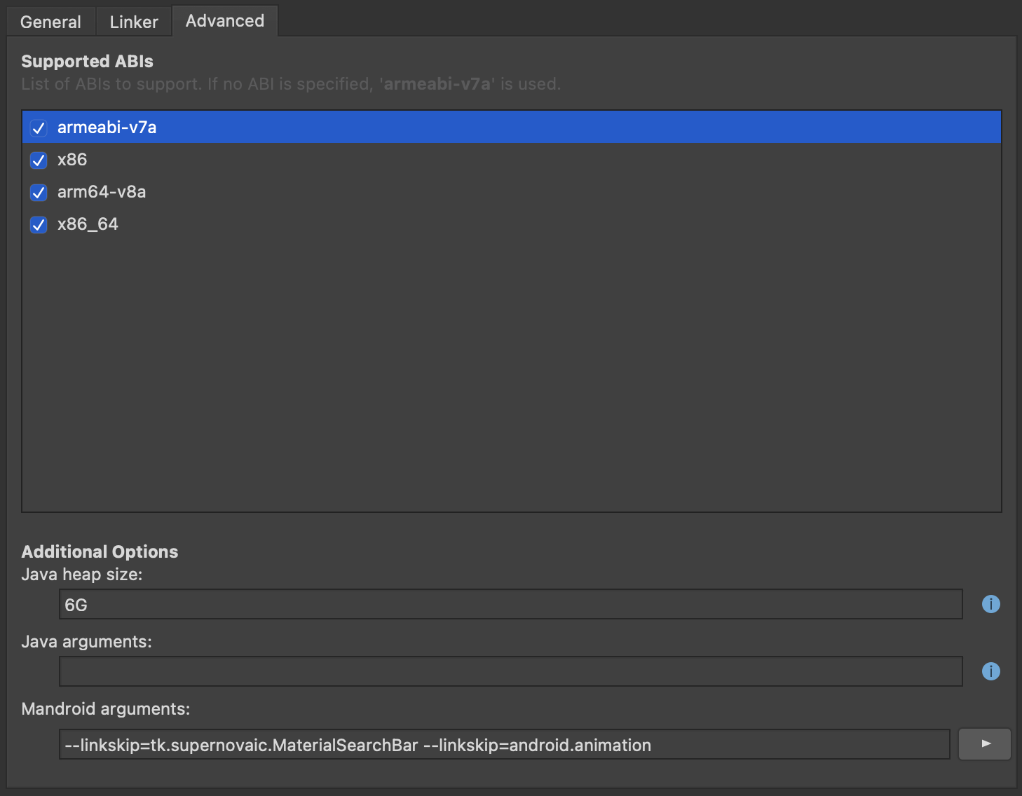 Xamarin.Android Linker is not working as expected. Animations can be deleted regardless of your ...