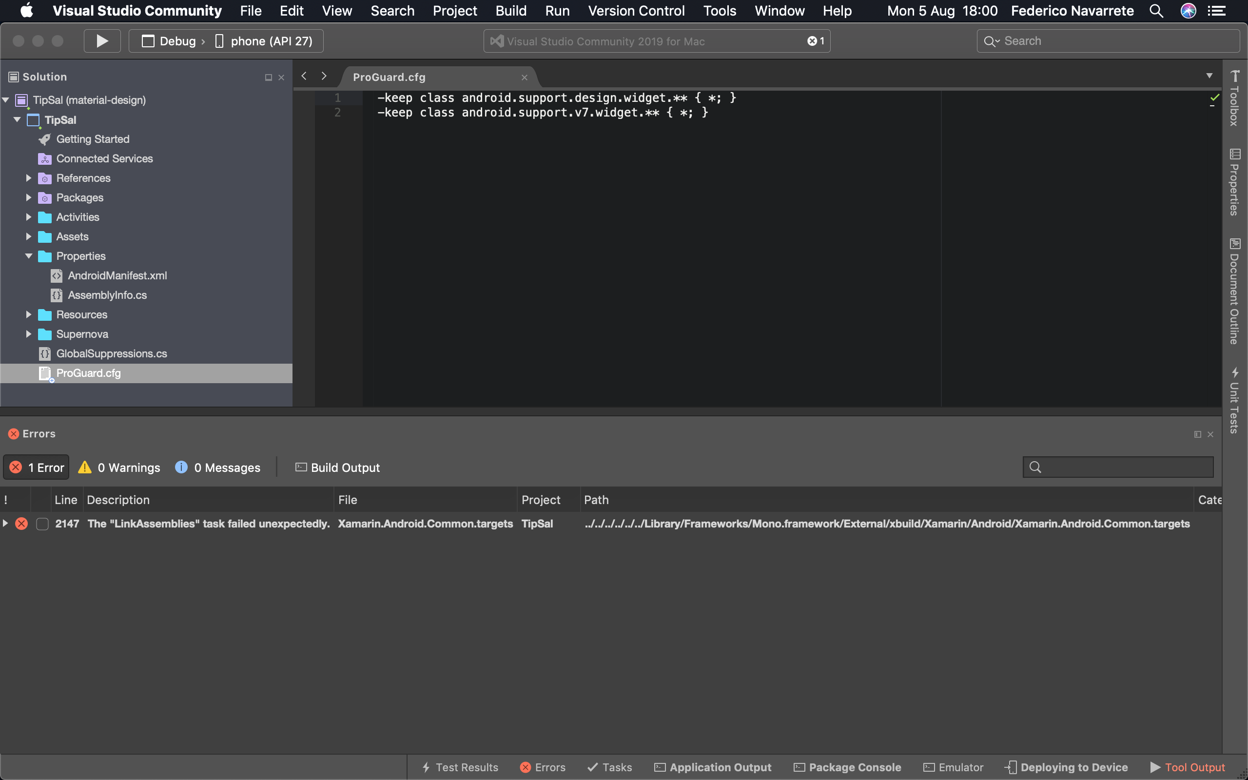 Link assemblies is crashing · Issue #3376 · xamarin/xamarin-android ...