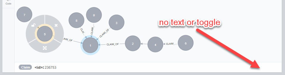 Ux Broswer Window Status Bar Not Always Showing All Properties Of A Node In Graph View · Issue 9516