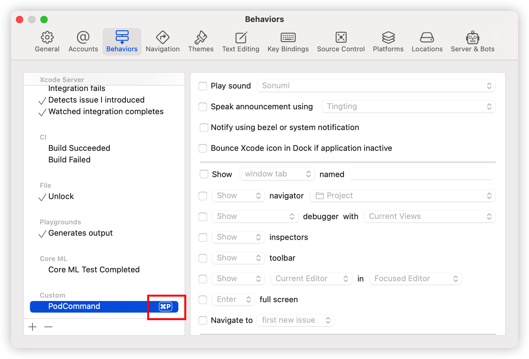 GitHub - Cooper-Han/FastExecutionPod: 通过 Xcode 快捷键 快速执行 Pod install 等基础操作