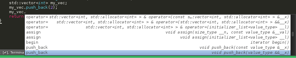 No type info shown for clang 3.4 · Issue #277 · niosus/EasyClangComplete · GitHub
