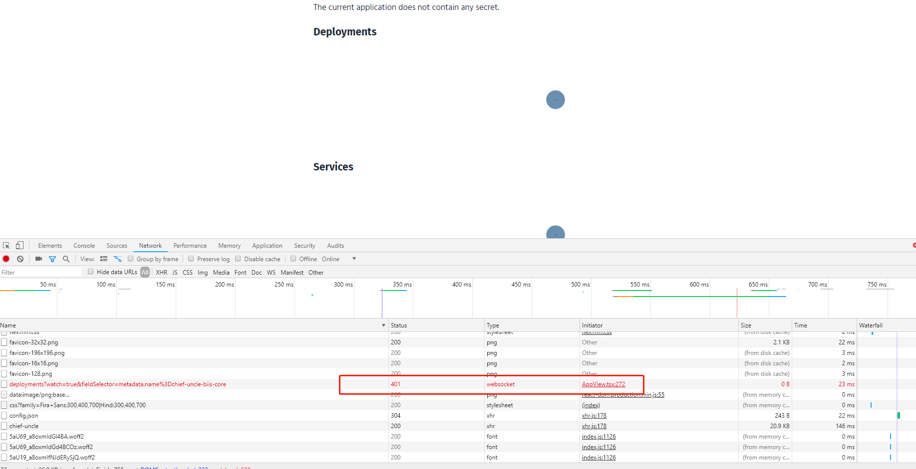 Access URLs and services list stuck in loading · Issue #882 · vmware-tanzu/kubeapps · GitHub