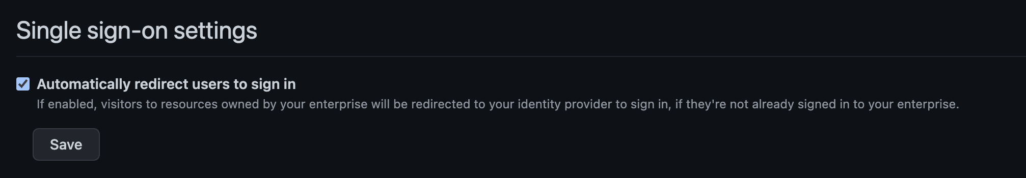 Automatic Single Sign On for Enterprise Managed Users - Public Beta ...