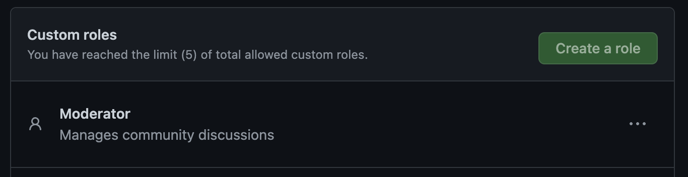 Increased custom repository roles per organization - GitHub Changelog