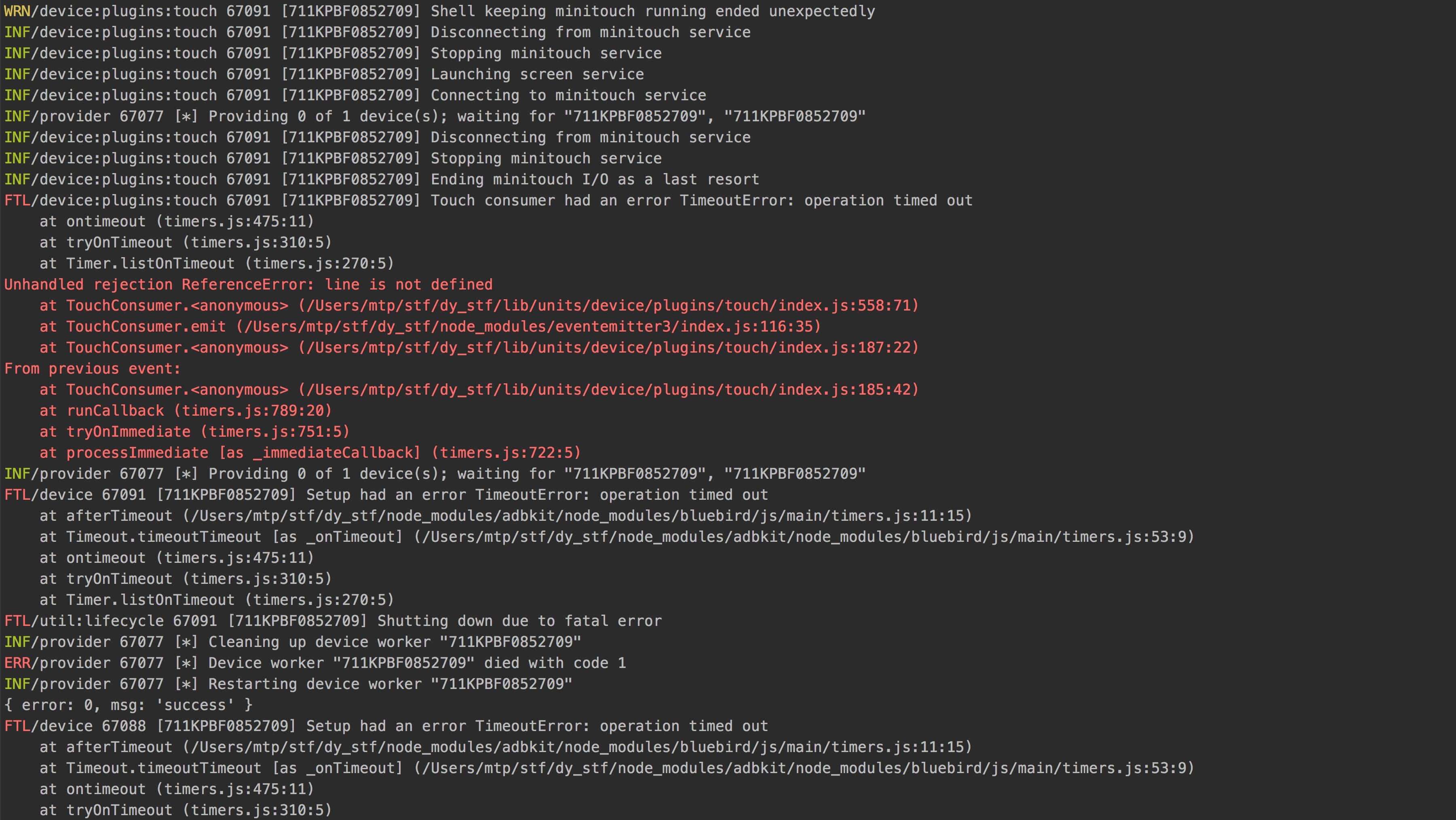 Dose stf support version 9.0 now? · Issue #891 · openstf/stf · GitHub