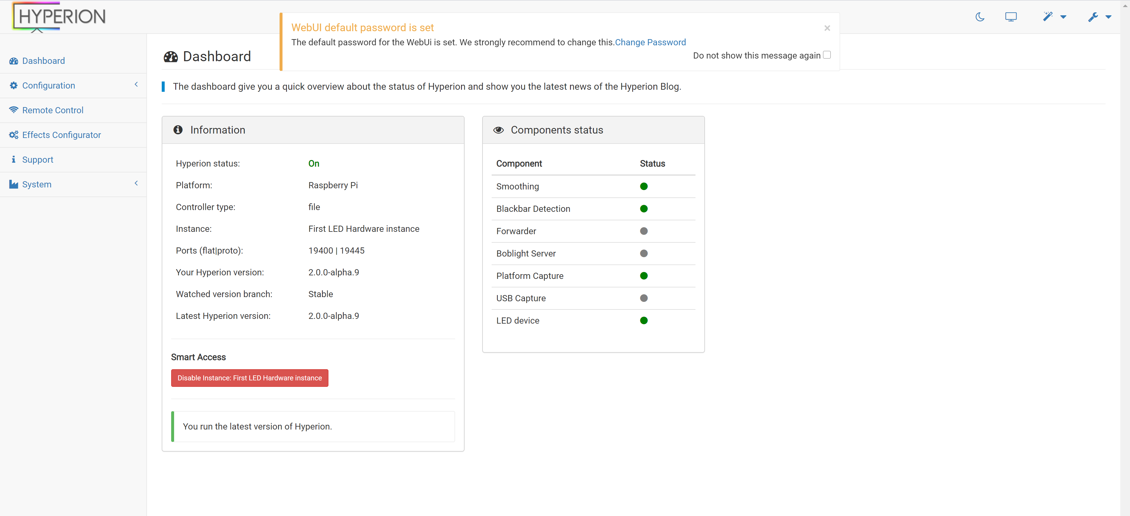 Hyperbian image fails to start web service out of the box · Issue #1090 · hyperion-project ...