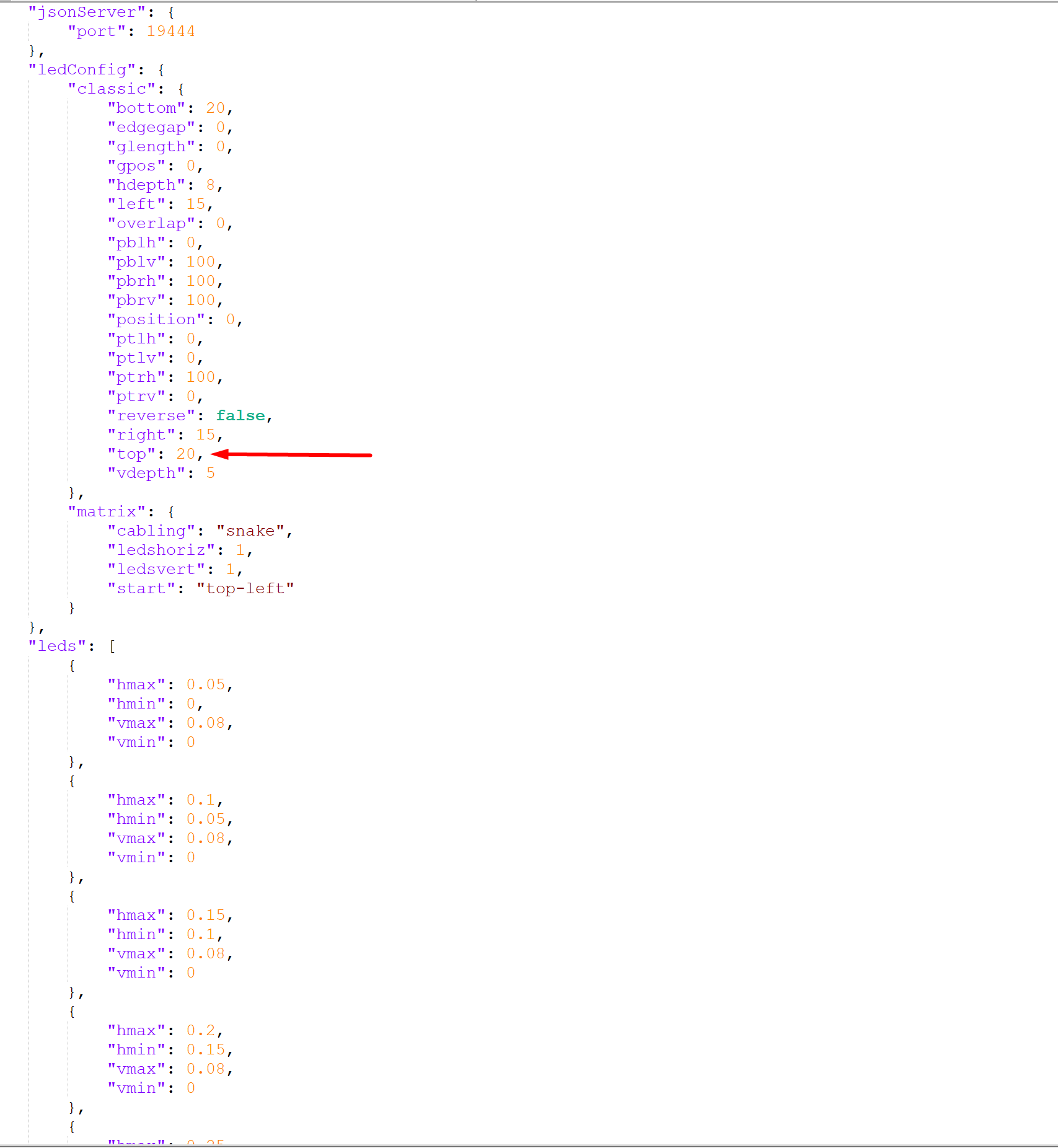 Add option to skip first LEDs when setting Layout · Issue #1141 ...
