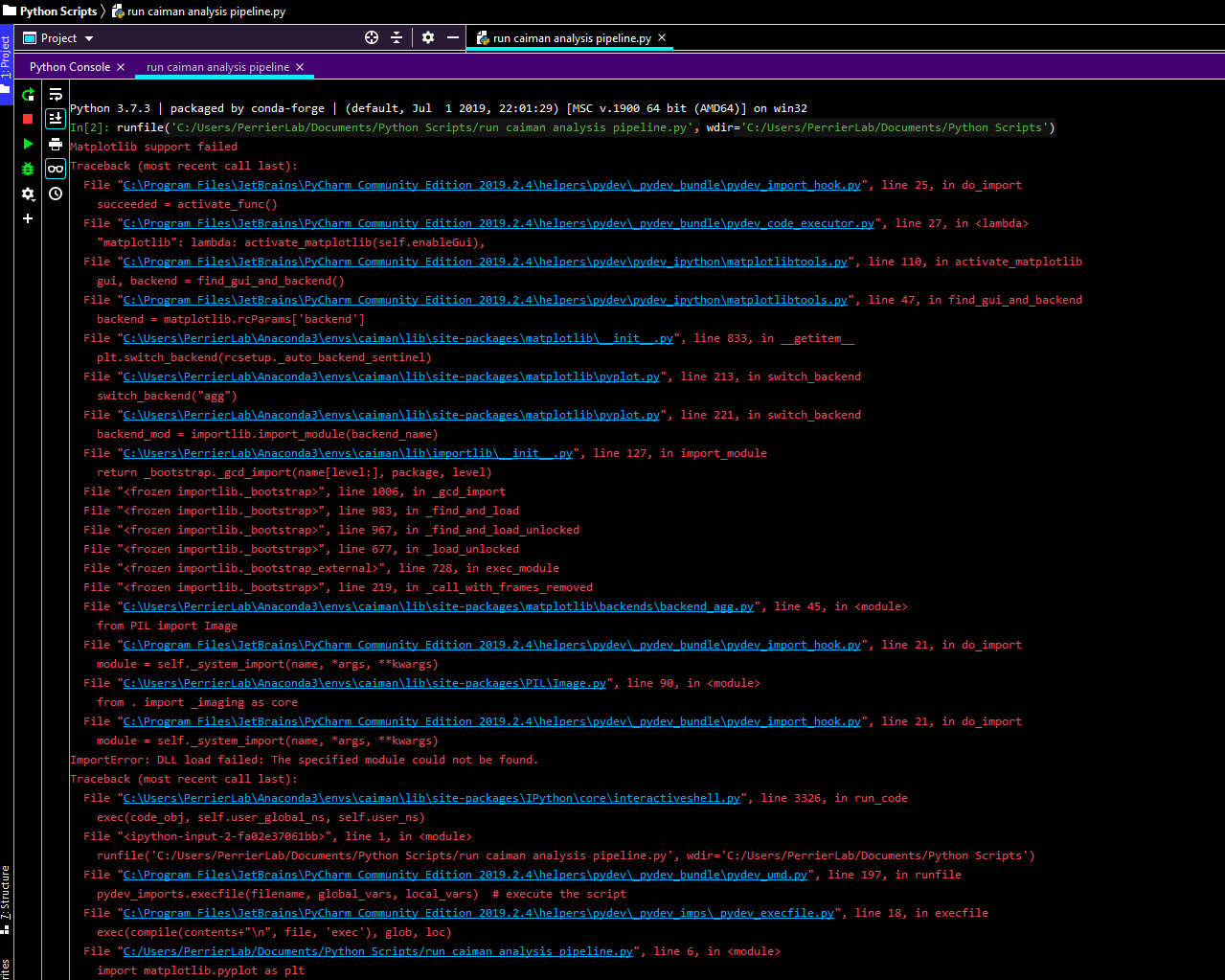 Qt and Pillow import errors after new installation of CaImAn · Issue #659 · flatironinstitute ...