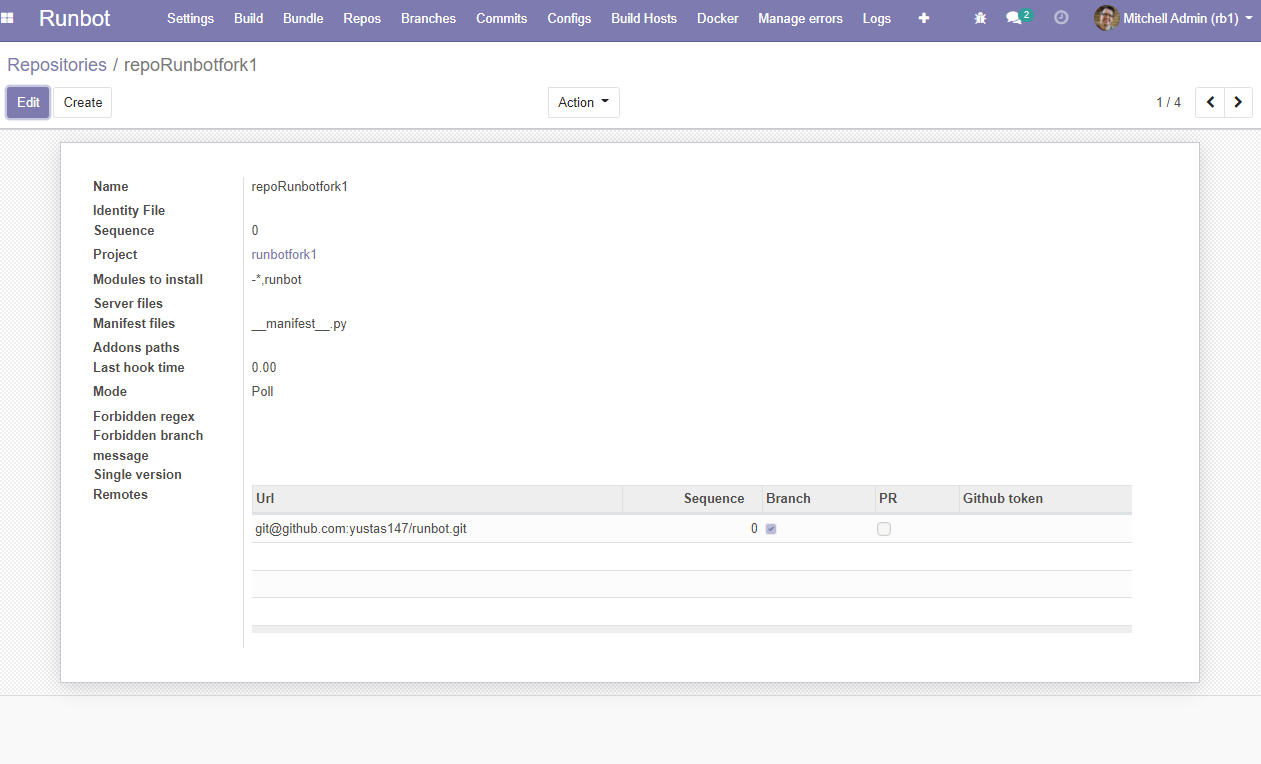 No base head found for repo .... (repoRunbotfork1) · Issue #574 · odoo/runbot · GitHub