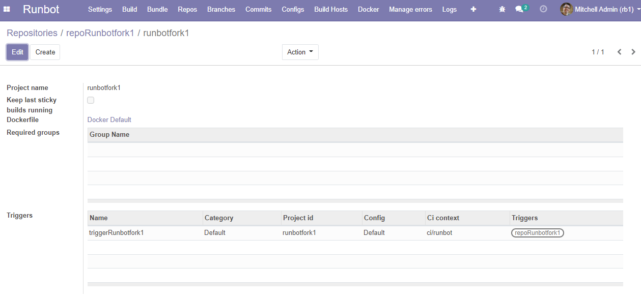 No base head found for repo .... (repoRunbotfork1) · Issue #574 · odoo/runbot · GitHub