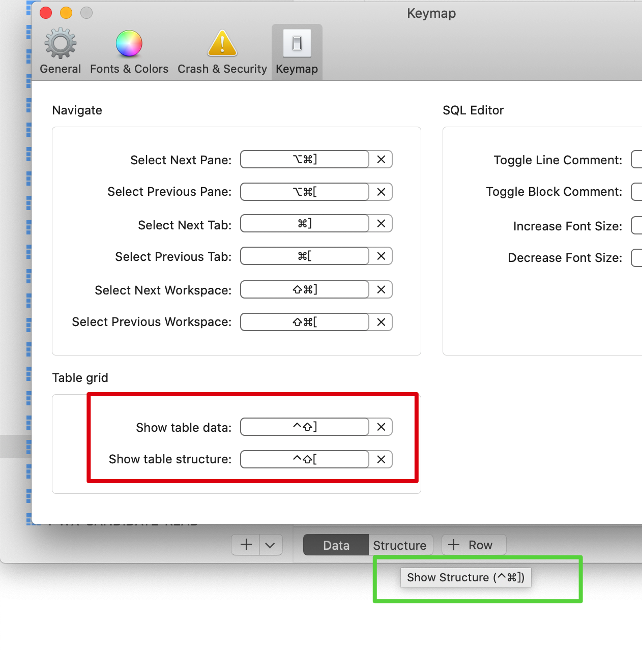 [BUG] short cut feedback · Issue #1668 · TablePlus/TablePlus · GitHub