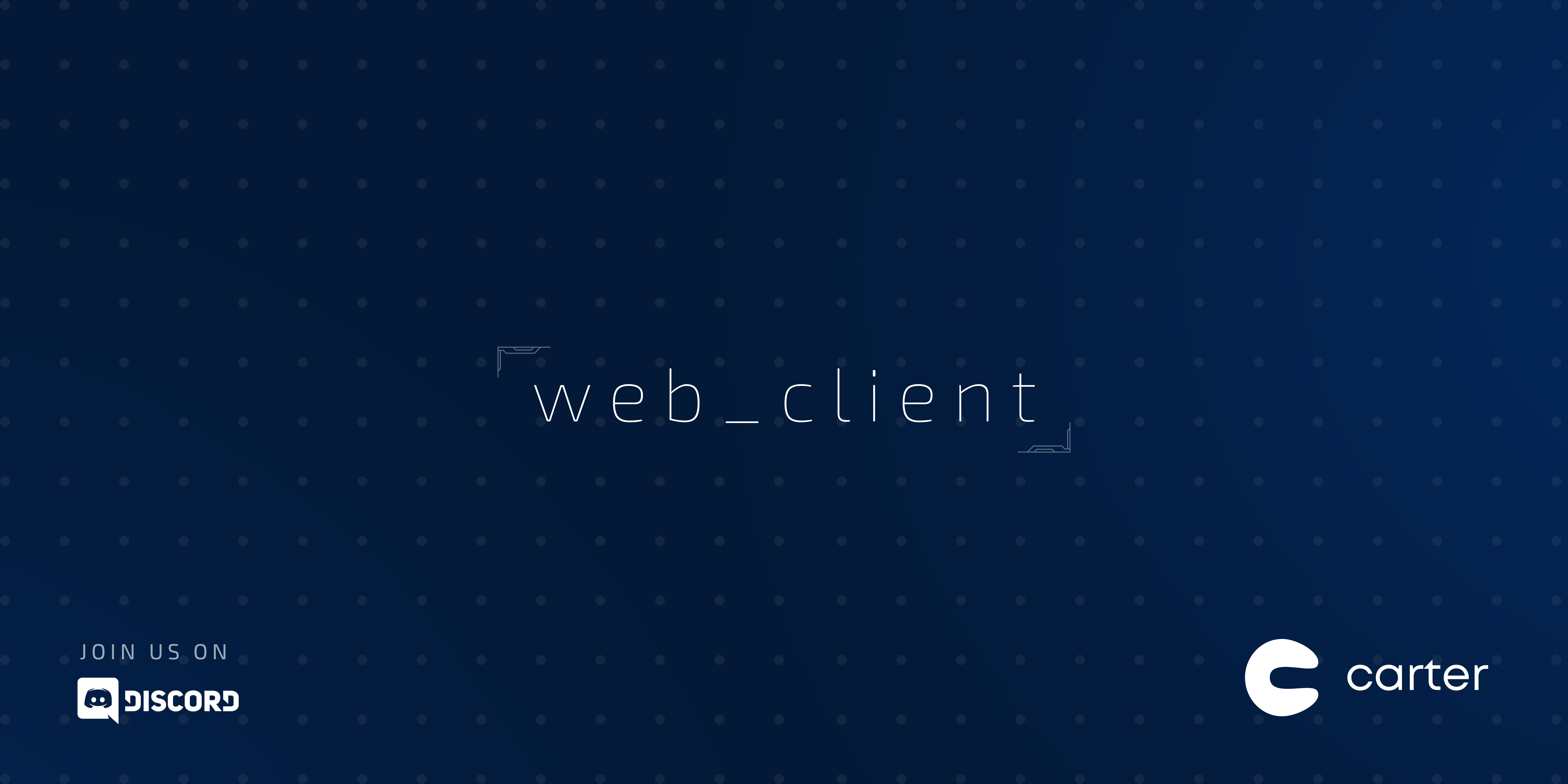 GitHub - Carter-Labs-Ltd/carter-web