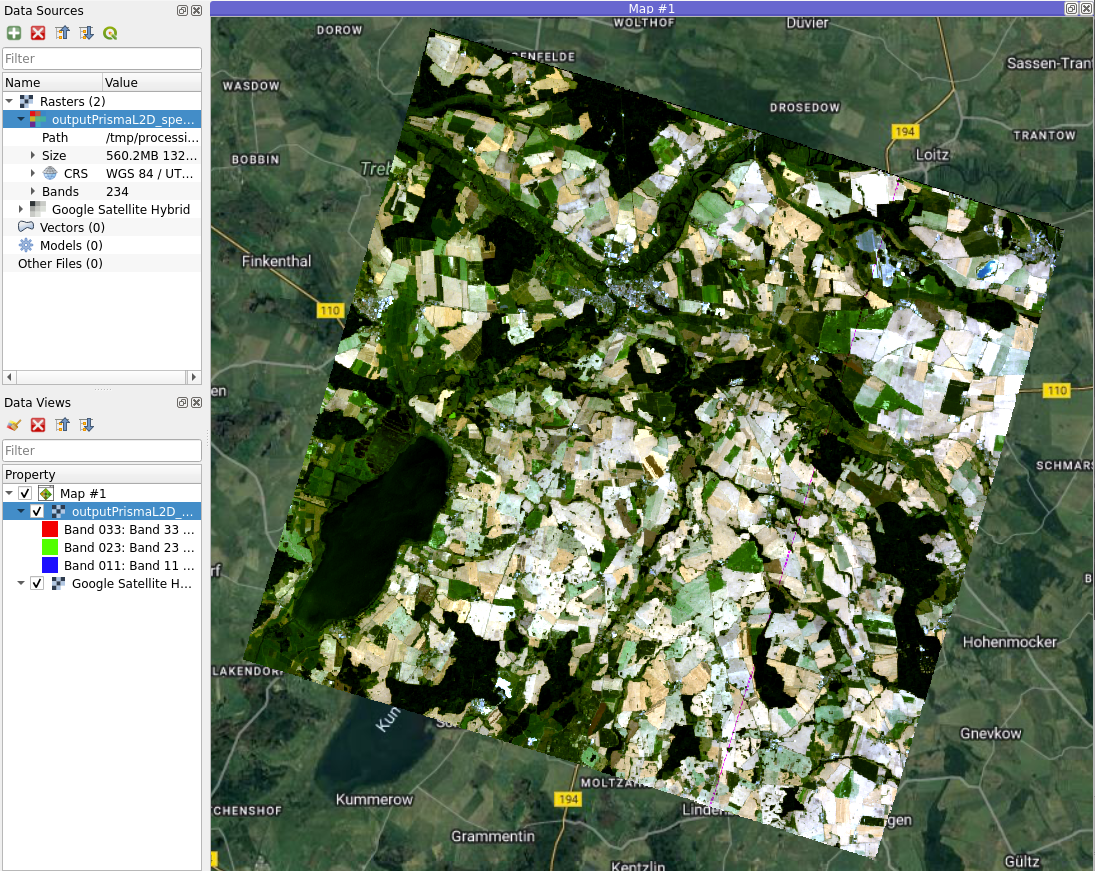 Incorrect geocoding of PRISMA L2D data imported via Import dialog · Issue #473 · EnMAP-Box/enmap ...