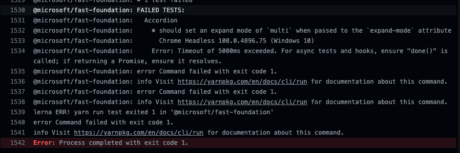 fix: windows build pipeline fails on Accordion tests · Issue #5874 ...
