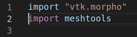 Importing from local files doesn't get colored properly · Issue #1 · mattsep/morpho-vscode · GitHub