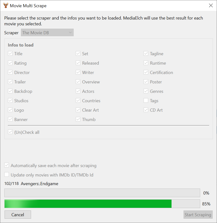 Multi-Movie Scraper can get stuck · Issue #1505 · Komet/MediaElch · GitHub