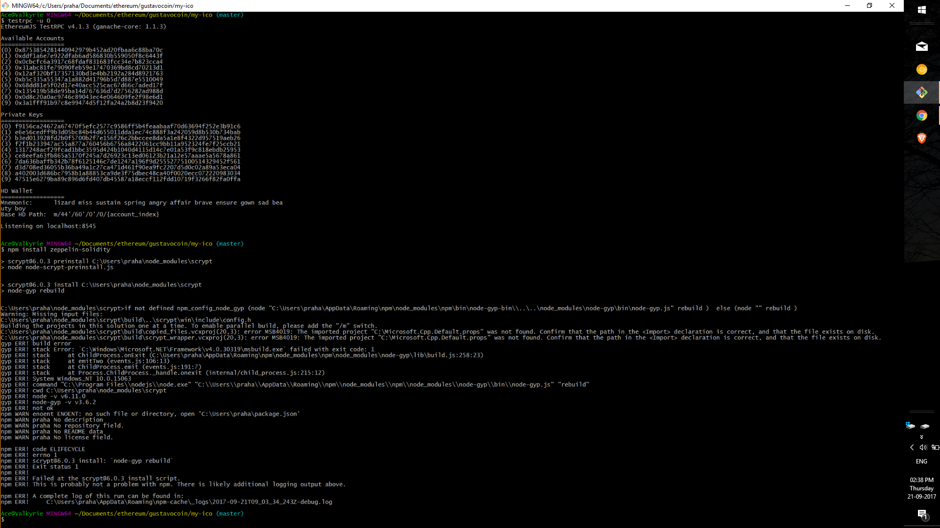 Issue installing zeppelin-solidity · Issue #461 · OpenZeppelin/openzeppelin-contracts · GitHub