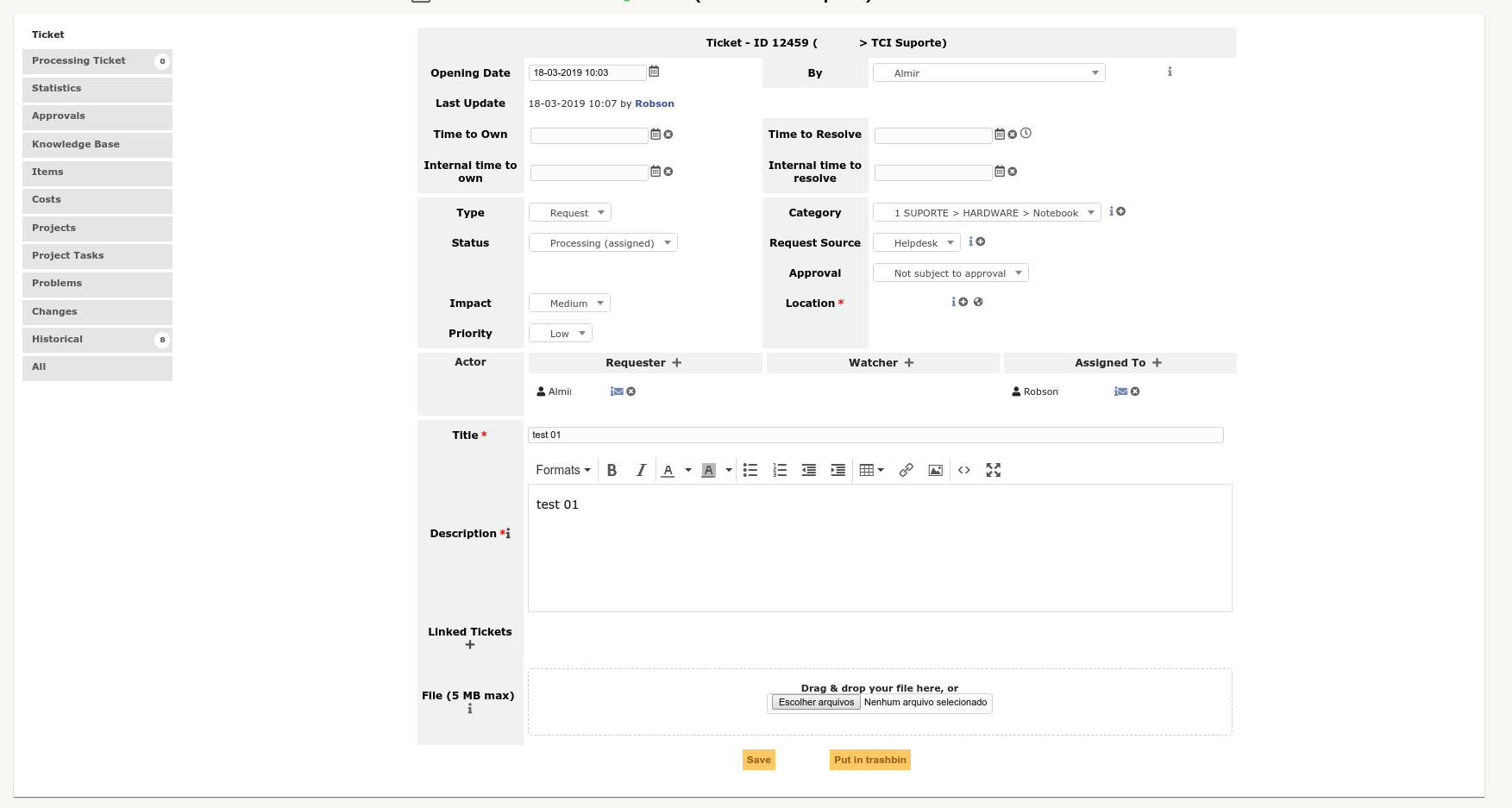 A Technical Cant Add Followup Ou Task · Issue 5628 · Glpi Projectglpi · Github