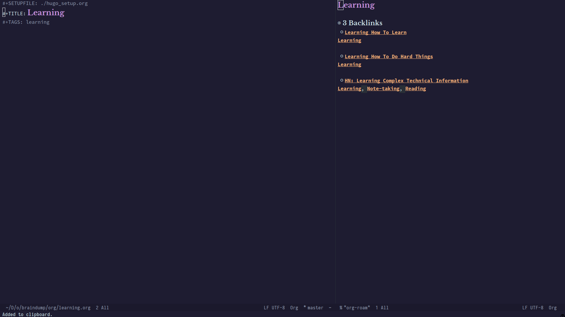Suggestion: automatic collection of tags · Issue #84 · org-roam/org ...