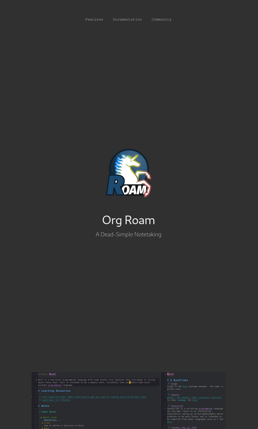 Org-roam landing page · Issue #623 · org-roam/org-roam · GitHub