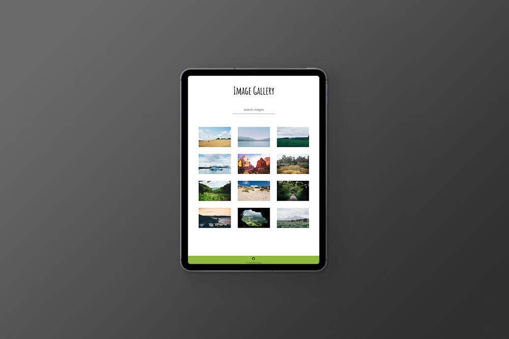 GitHub - meacoding/techdegree-project-5: A searchable image gallery with lightbox.