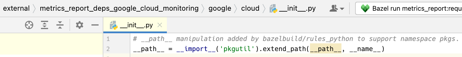 PyCharm isn't resolving namedspaced packages correctly · Issue #3185 ...