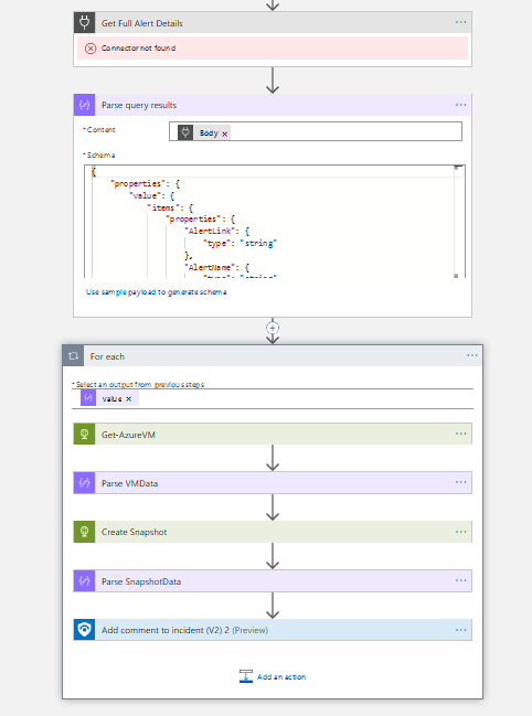 Create-Snapshot Playbook will operates on unrelated entities · Issue ...