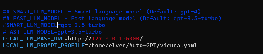 Autogpt Used Local Llm Instead Of Gpt4 Andgpt35 · Issue 10 · Danikhan632auto Gpt Text Gen