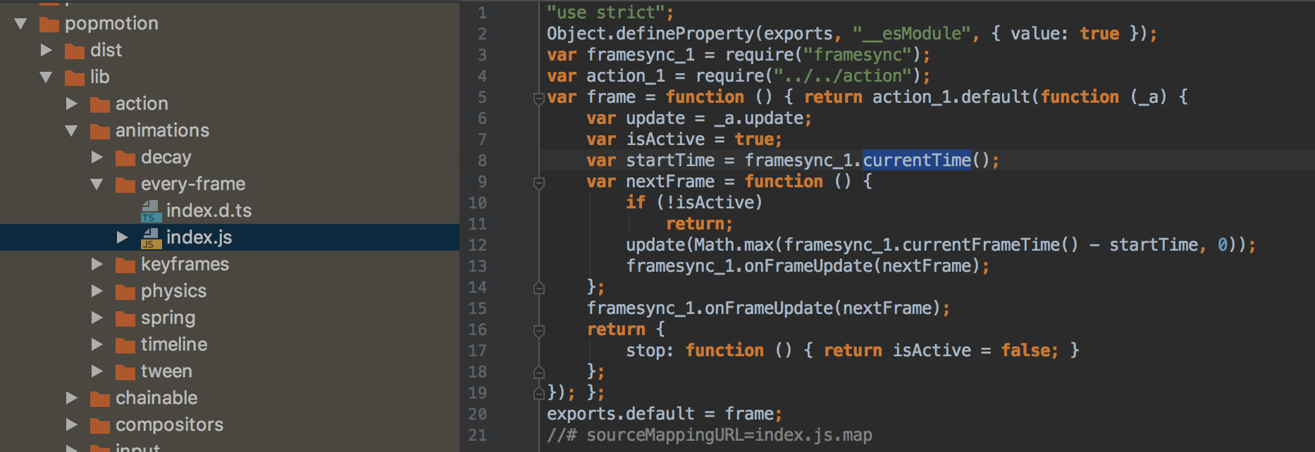 /lib not be compiled in publishing @ 8.4 · Issue #523 · Popmotion/popmotion · GitHub