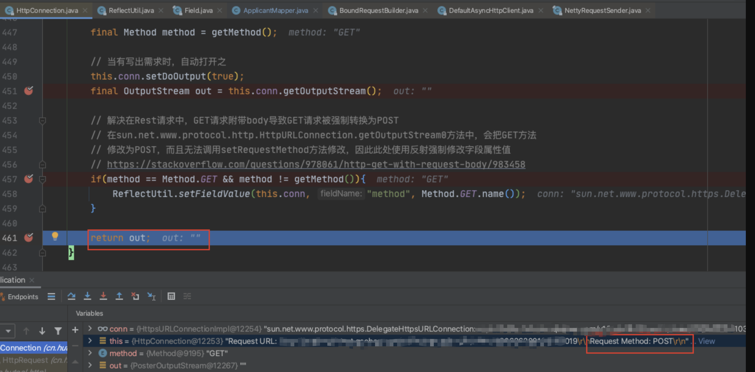 http工具的bug fix 未起作用，“Rest请求中，GET请求附带body导致GET请求被强制转换为POST” · Issue #1191 · chinabugotech/hutool ...