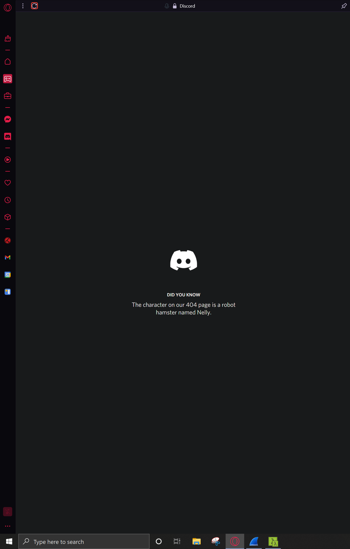 Opera Gx discord sidebar blank · Issue #6925 · darkreader/darkreader ...