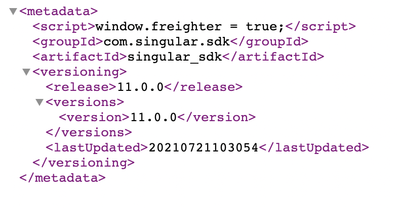 maven-metadata.xml returning different versions in different environments · Issue #6 · singular ...