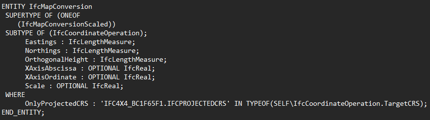 [IfcTunnel] IfcMapConversion wrong OnlyProjectedCRS rule · Issue #559 · bSI-InfraRoom/IFC ...