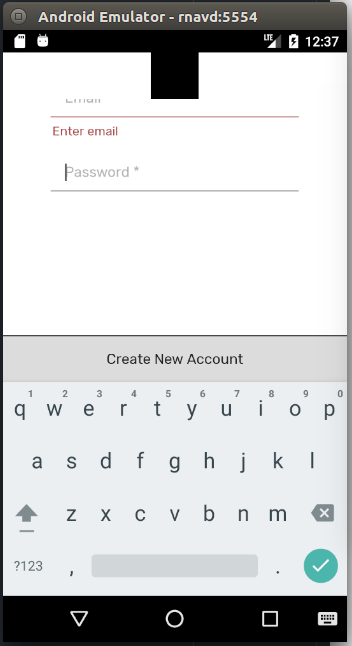 Keyboardavoidingview Pushing The Content Off Screen · Issue 18717 · Facebookreact Native · Github