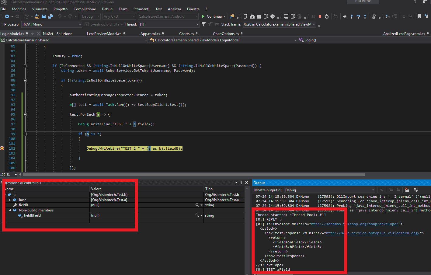 Deserialization error when integrating soap services with polymorphism ...